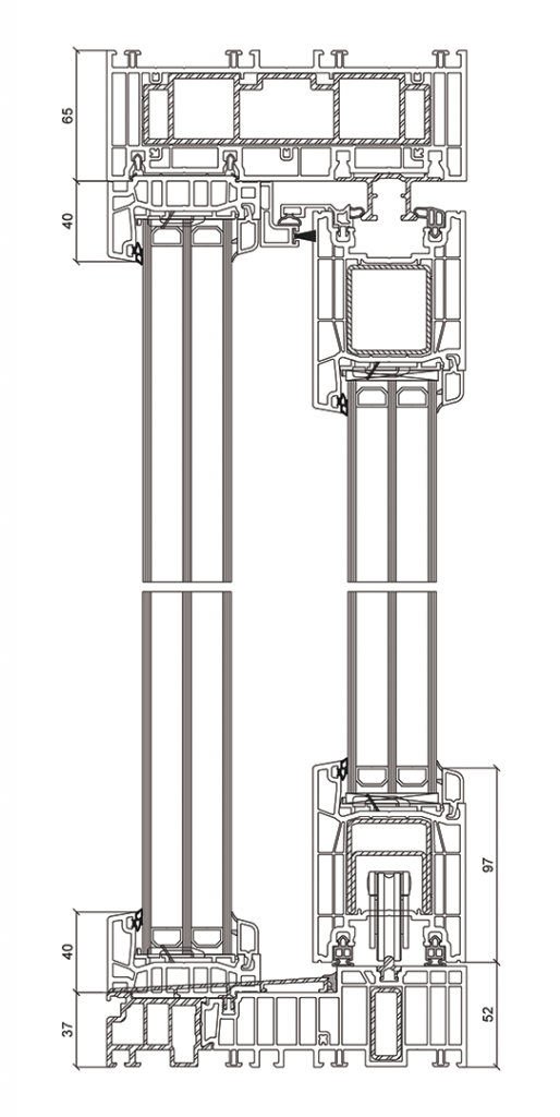 PremiDoor76 Lux - Casamayor Perfiles